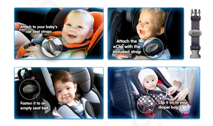 eClip Baby Car Seat Alarm - Elepho | Elepho